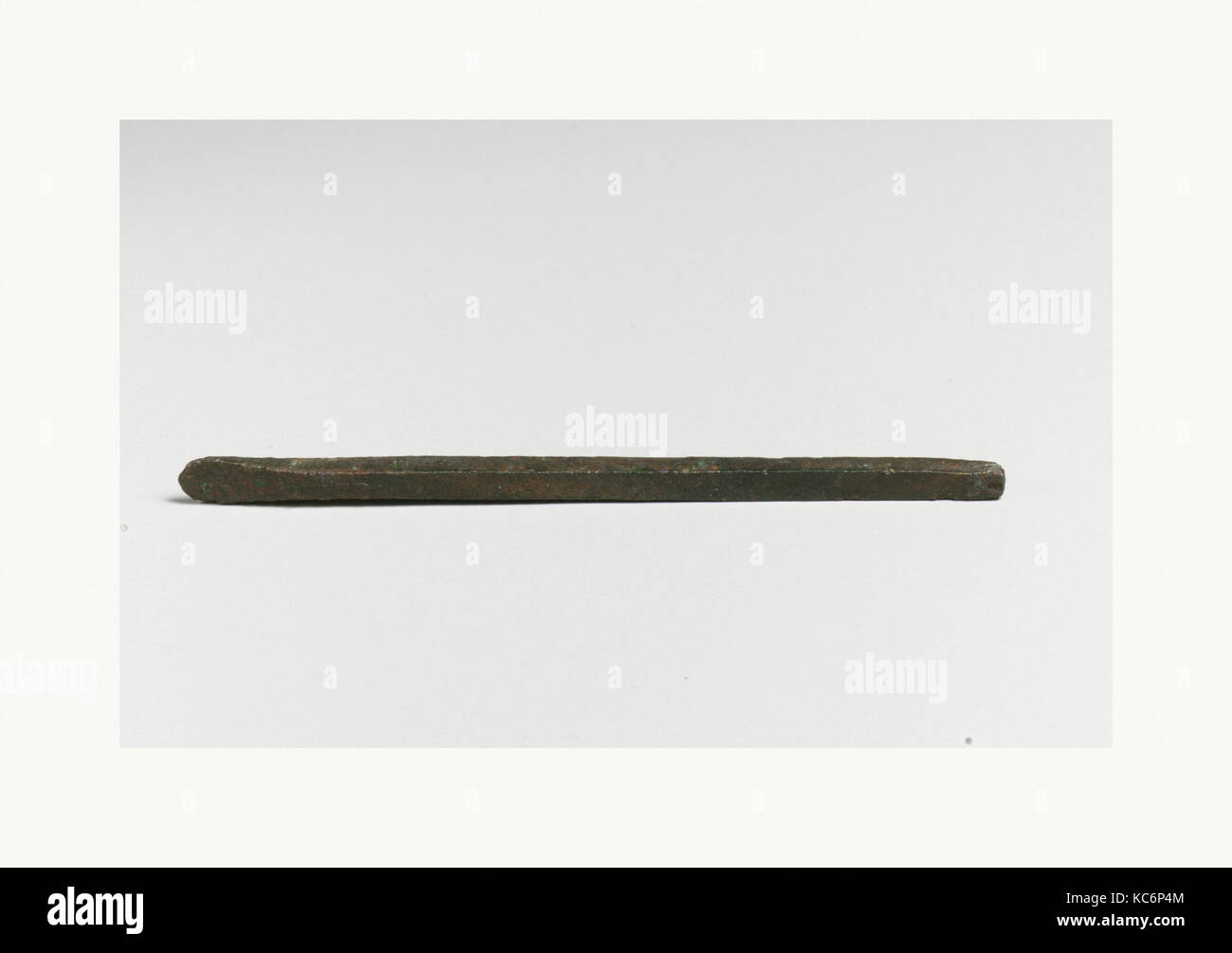 Bronze chisel, Early Minoan II-III, ca. 2900–2200 B.C., Minoan, Bronze ...