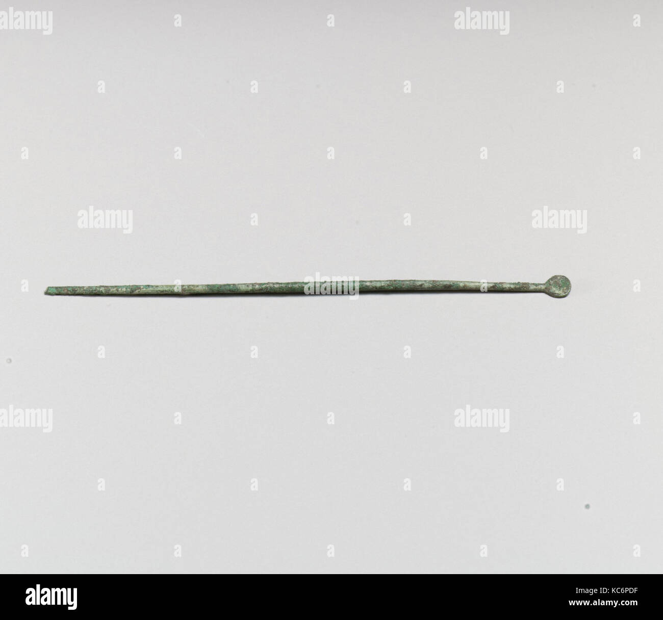 Spoon or ligula, Roman, Bronze, Other: 4 5/16 in. (11 cm), Bronzes ...