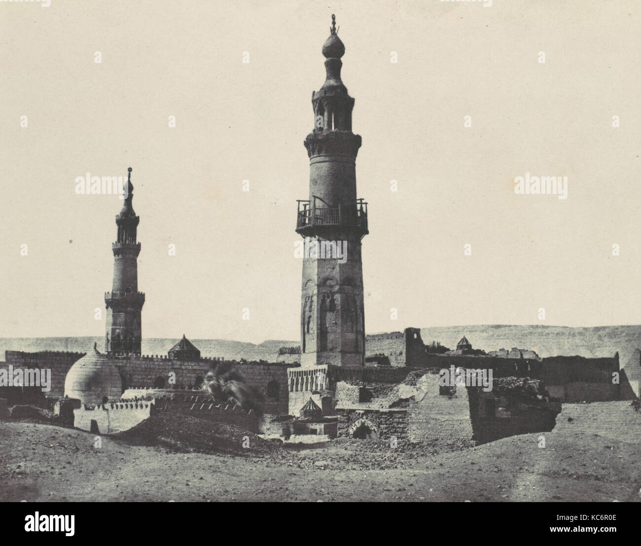 Haute-Égypte. Girgeh. Mosquèe d'Aly-Bey, Maxime Du Camp, 1850 Stock ...