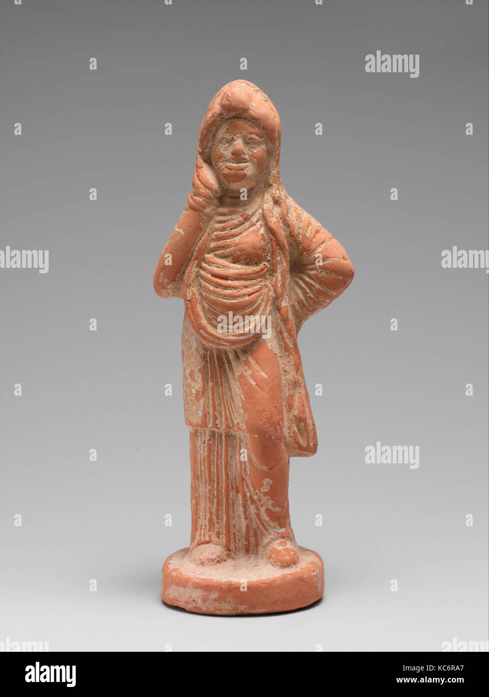 Terracotta statuette of an actor, late 5th–early 4th century B.C Stock ...