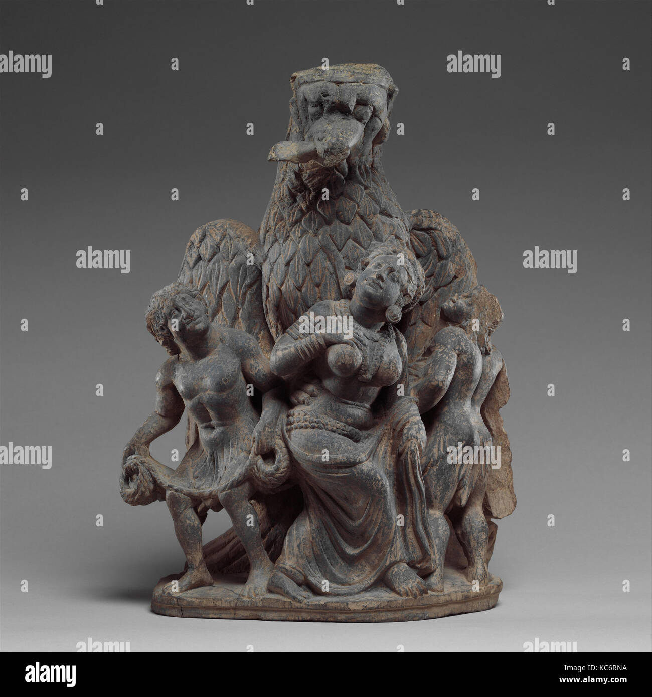 Garuda Vanquishing the Naga Clan, ca. 2nd–3rd century Stock Photo - Alamy