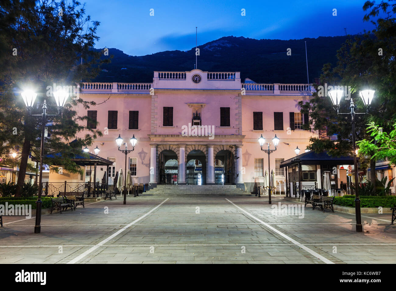Gibraltar, Gibraltar City, Gibraltar Parliament on John Mackintosh ...