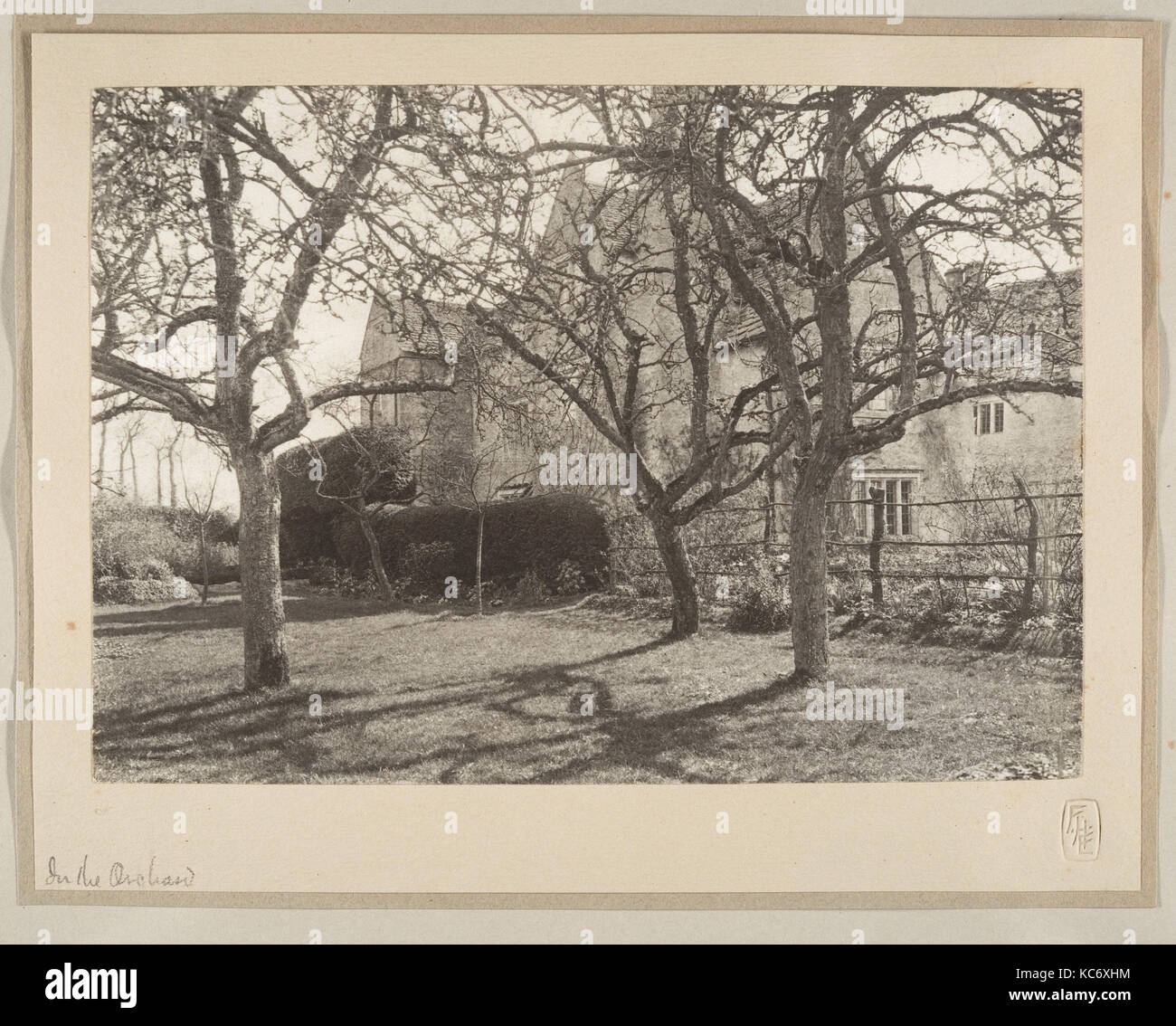 In the Orchard, 1896, Platinum print, Albums, Frederick H. Evans ...