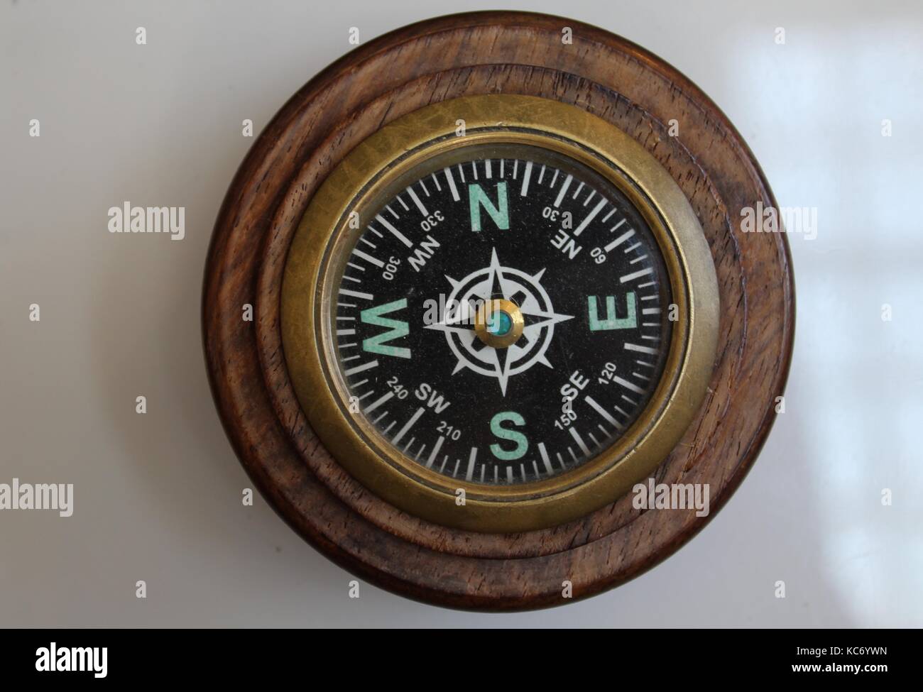 Antique Compass Art Decor Stock Photo - Alamy