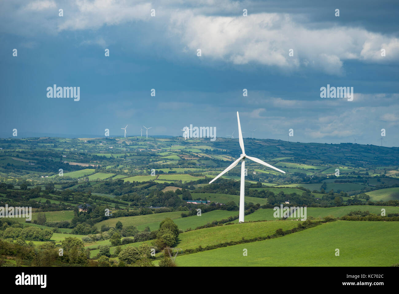 Wind turbine turbines ireland hi-res stock photography and images - Alamy
