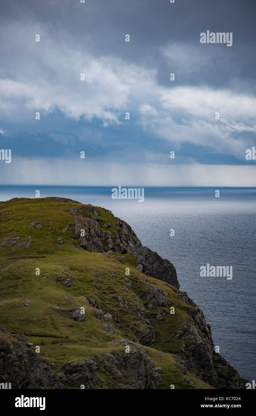 Ireland, County Donegal, Donegal Bay seen from Wild Atlantic Way Stock ...