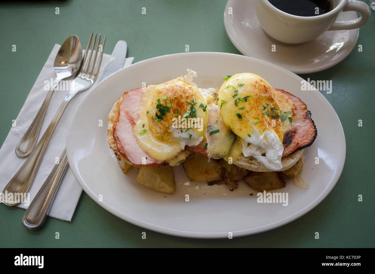 Breakfast on plate Stock Photo - Alamy