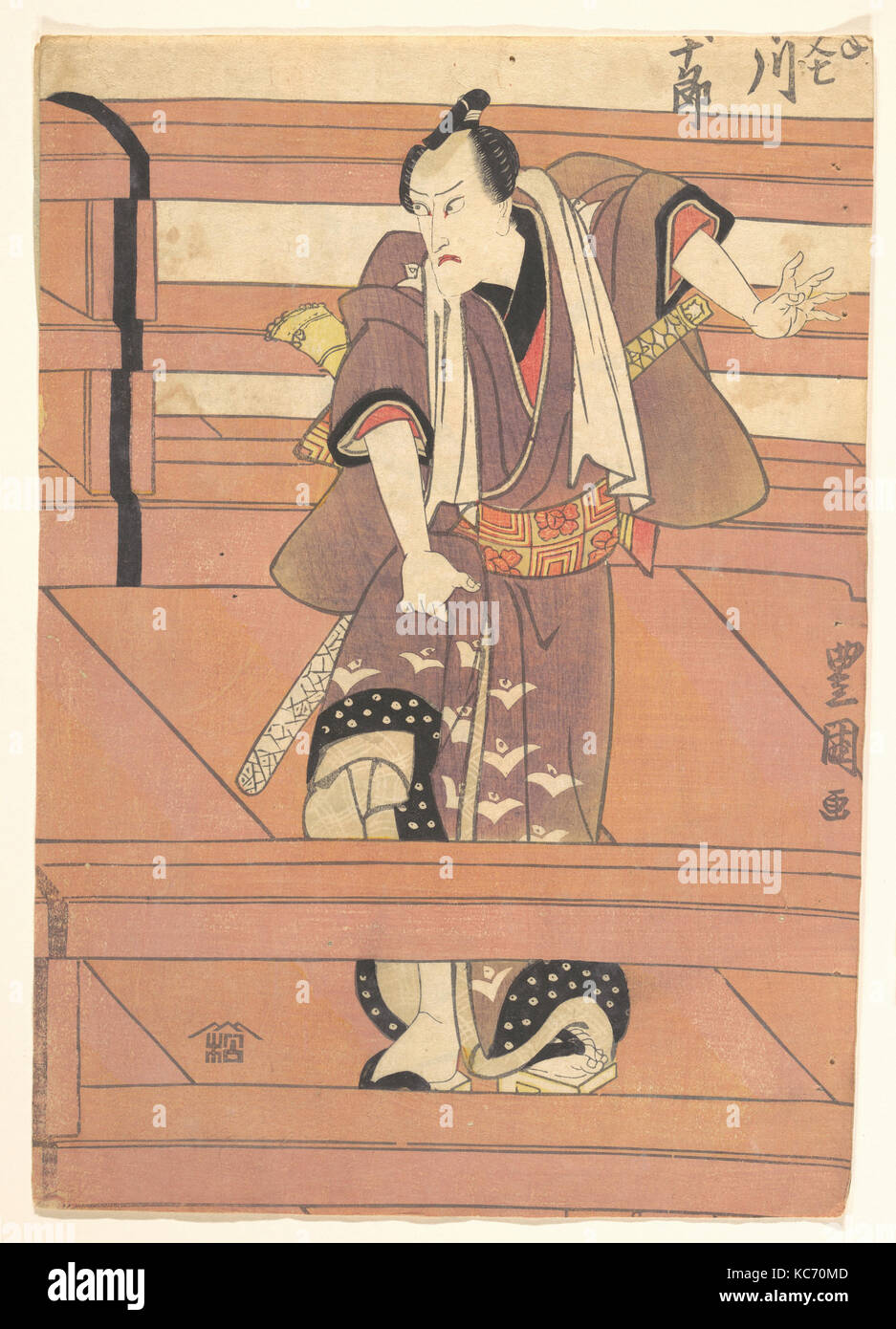 Print, Edo period (1615–1868), 19th century, Japan, Polychrome ...