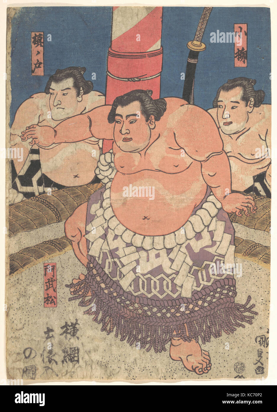 Print, Edo period (1615–1868), 19th century, Japan, Polychrome ...