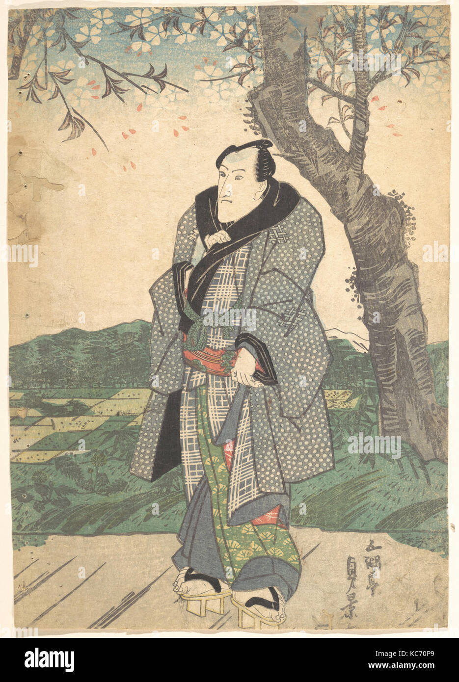 Print, Edo period (1615–1868), 19th century, Japan, Polychrome ...