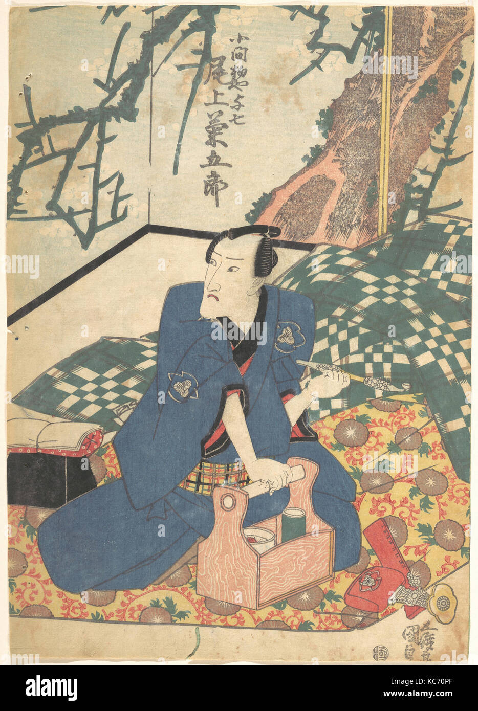 Print, Edo period (1615–1868), 19th century, Japan, Polychrome ...