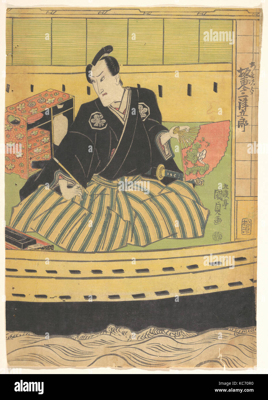 Print, Edo period (1615–1868), 19th century, Japan, Polychrome ...