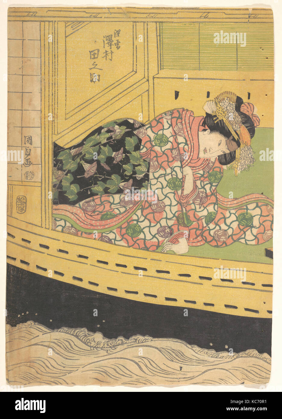 Print, Edo period (1615–1868), 19th century, Japan, Polychrome ...