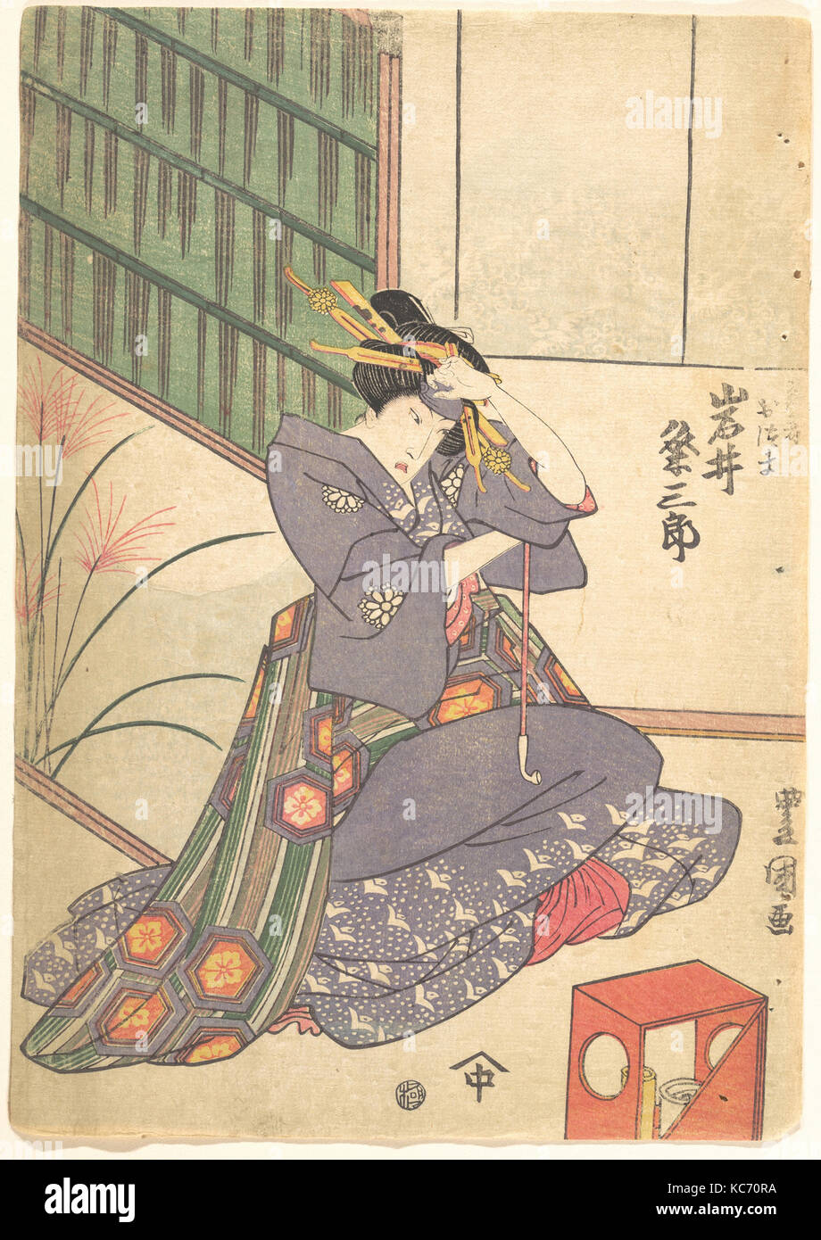 Print, Edo period (1615–1868), 19th century, Japan, Polychrome ...