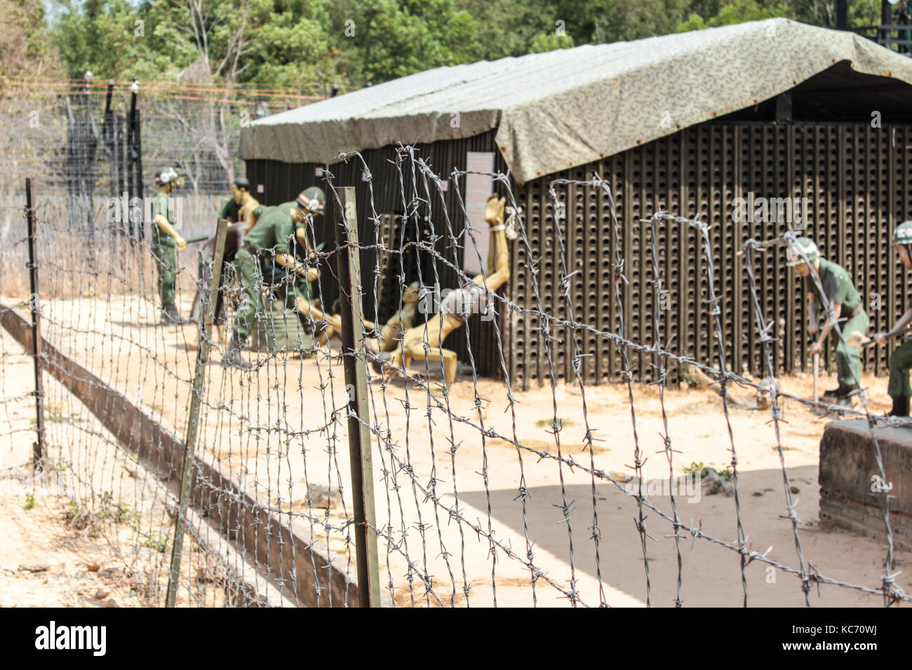 Phu Quoc Island, Vietnam - january 2014: Inside the Coconut Tree Prison ...