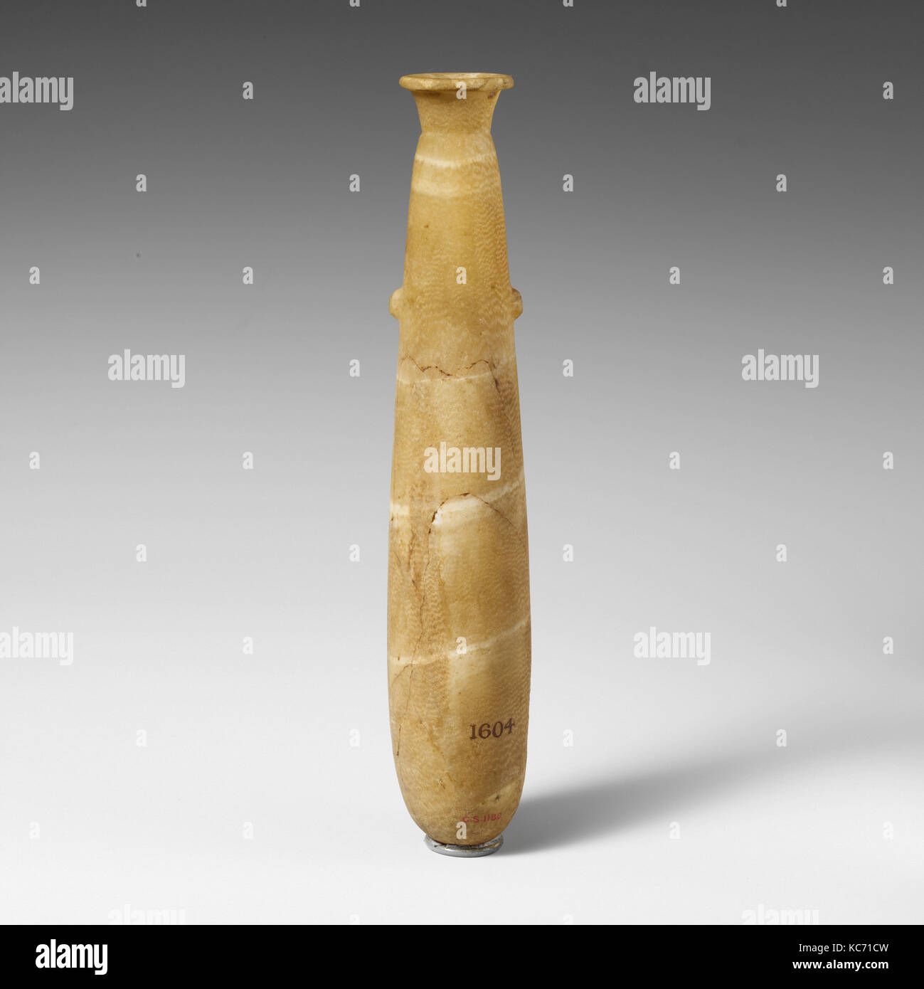 Alabaster alabastron (perfume vase), 6th–5th century B.C Stock Photo ...