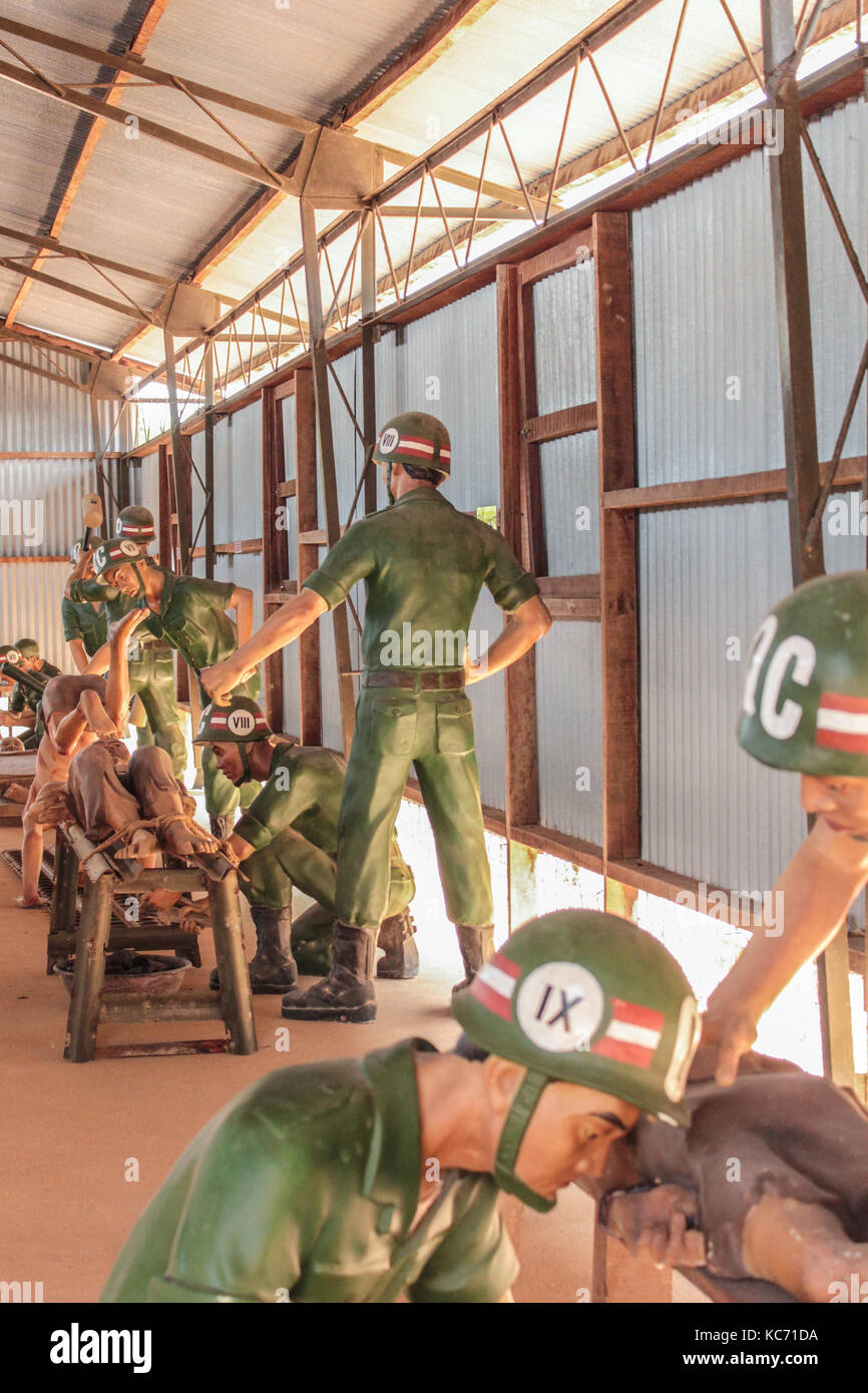 Phu Quoc Island, Vietnam - january 2014: Inside the Coconut Tree Prison ...
