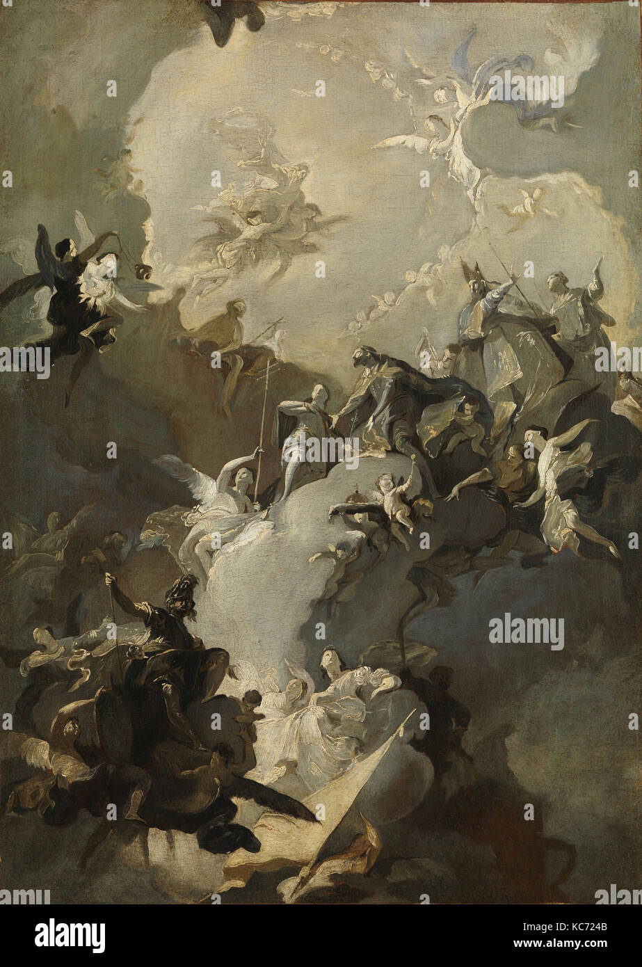 The Glorification of the Royal Hungarian Saints, Franz Anton ...