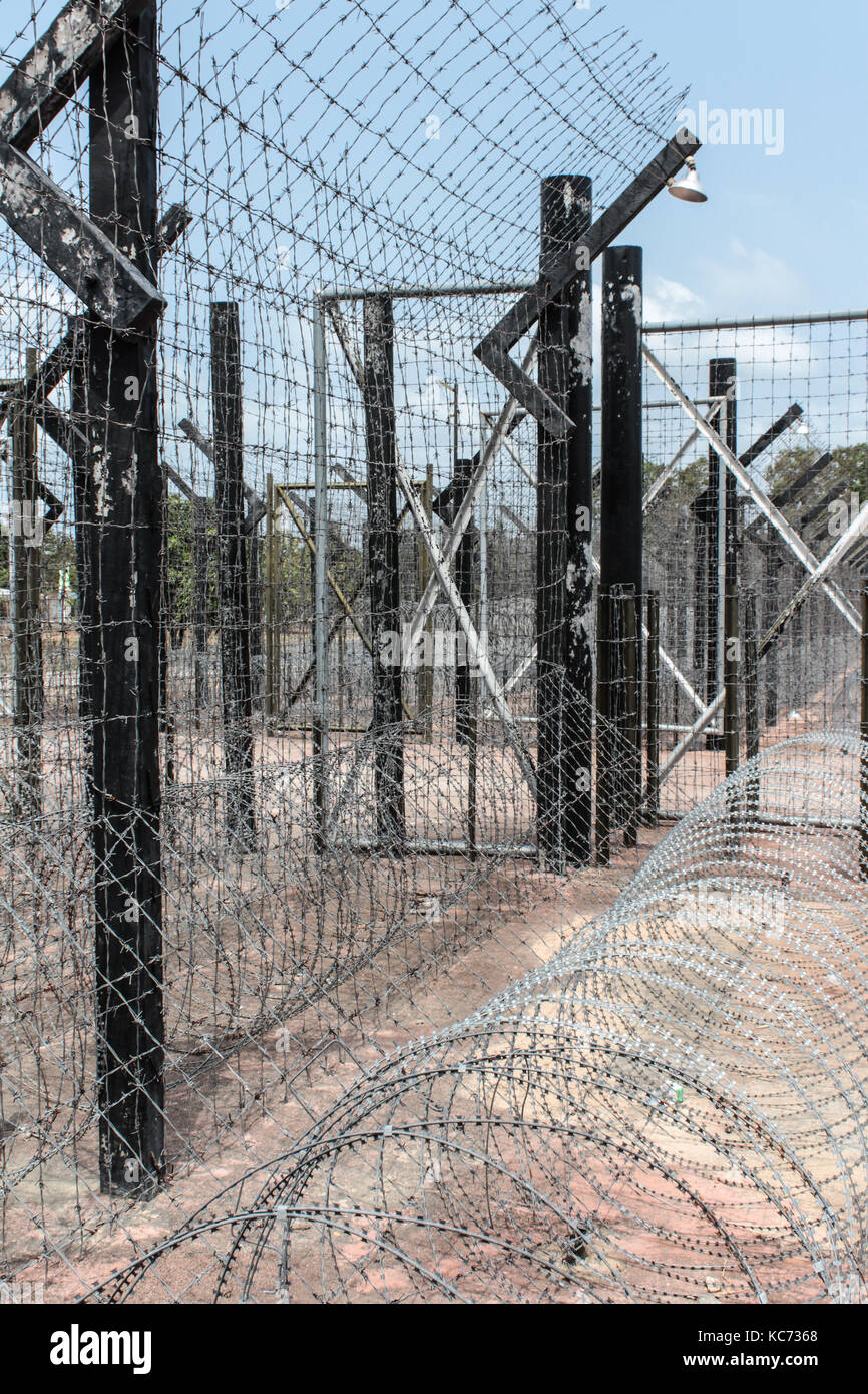 Phu Quoc Island, Vietnam - january 2014: Inside the Coconut Tree Prison ...