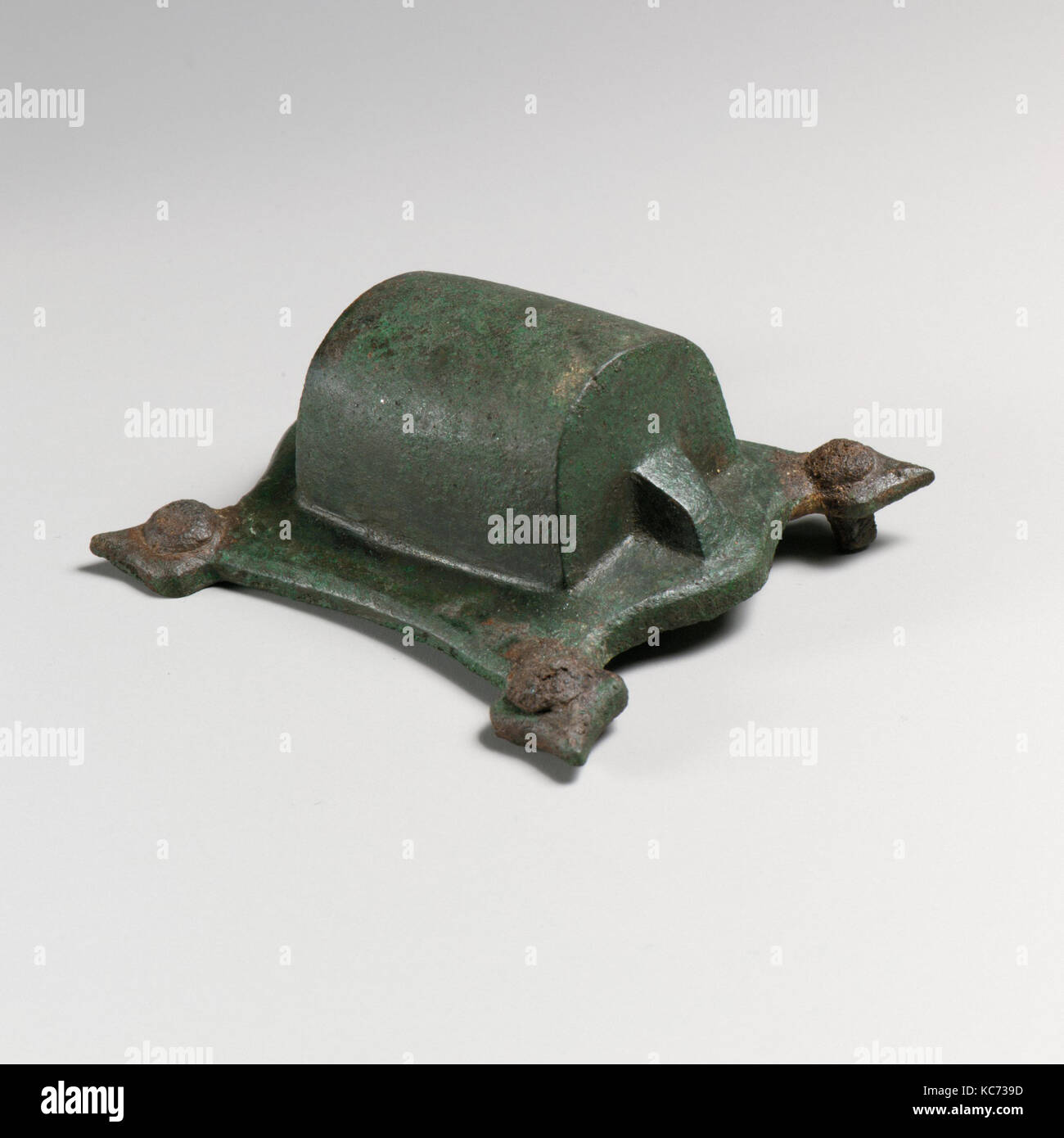 Chariot fragments, rectangular sockets, ca. 500–480 B.C Stock Photo - Alamy