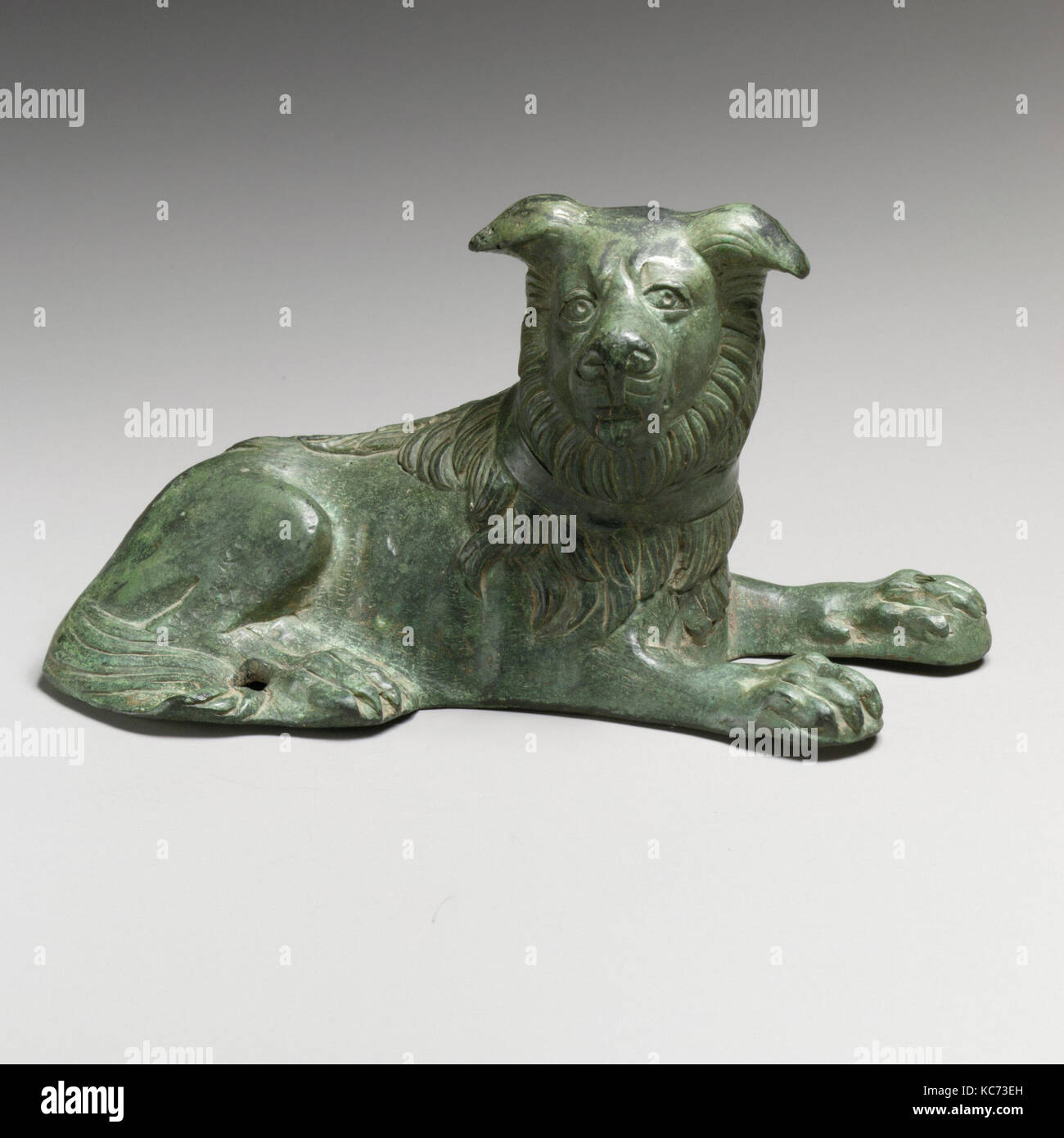 Bronze statuette of a dog, Mid or Late Imperial, 2nd–3rd century A.D ...