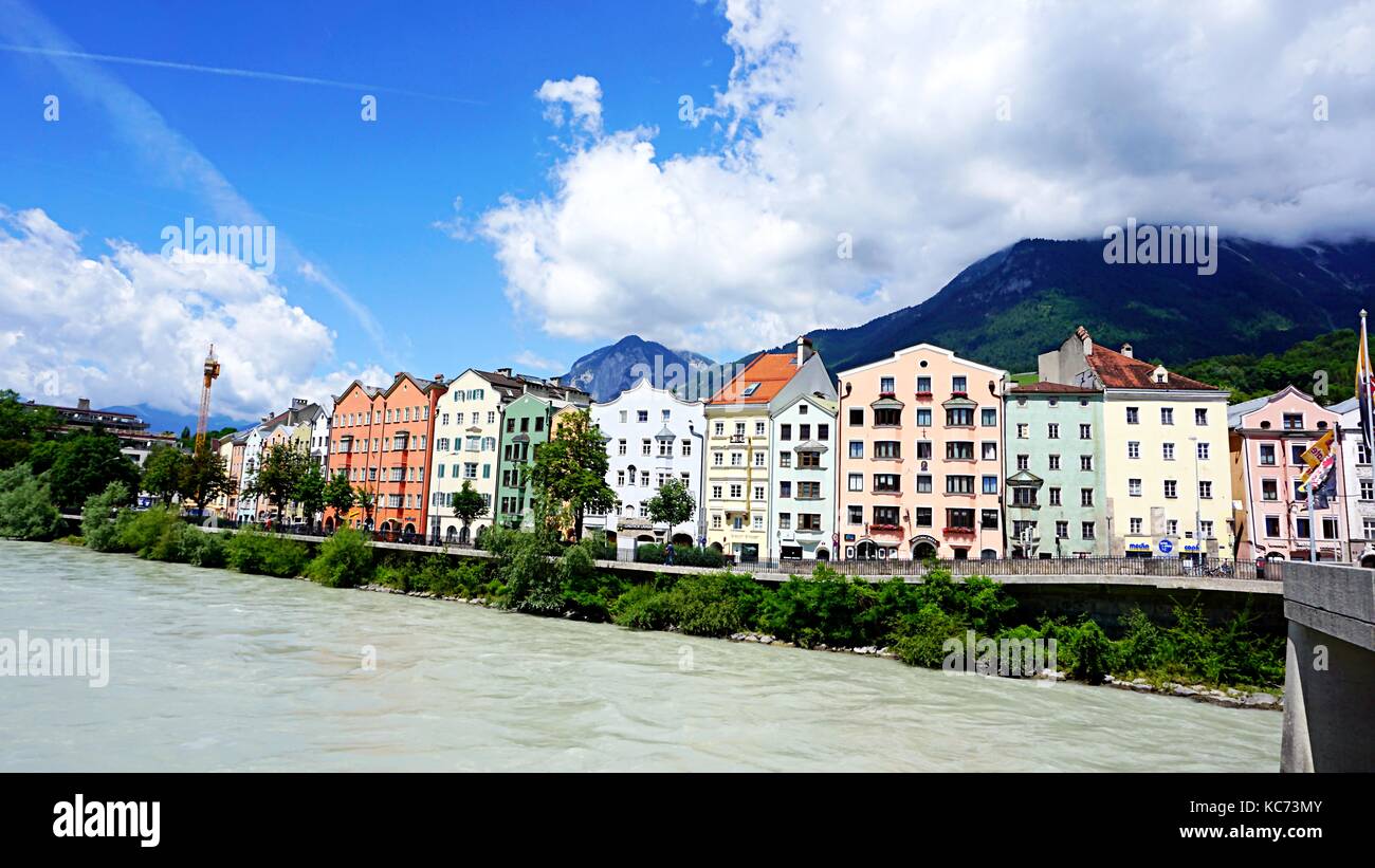Inn river innsbruck hi-res stock photography and images - Alamy