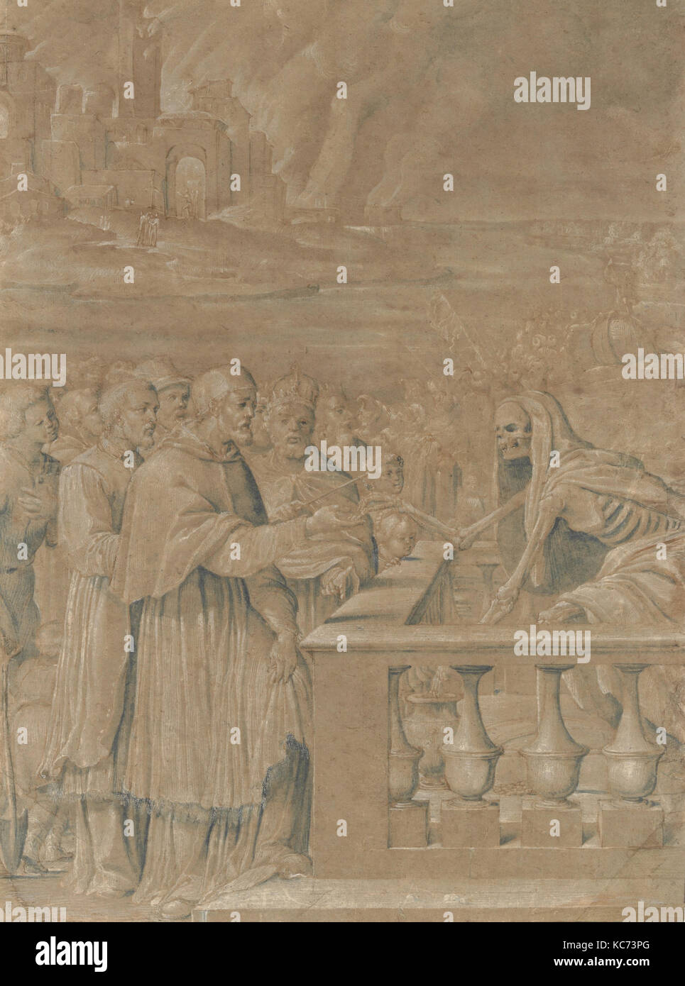 The triumph of death over church hi-res stock photography and images ...