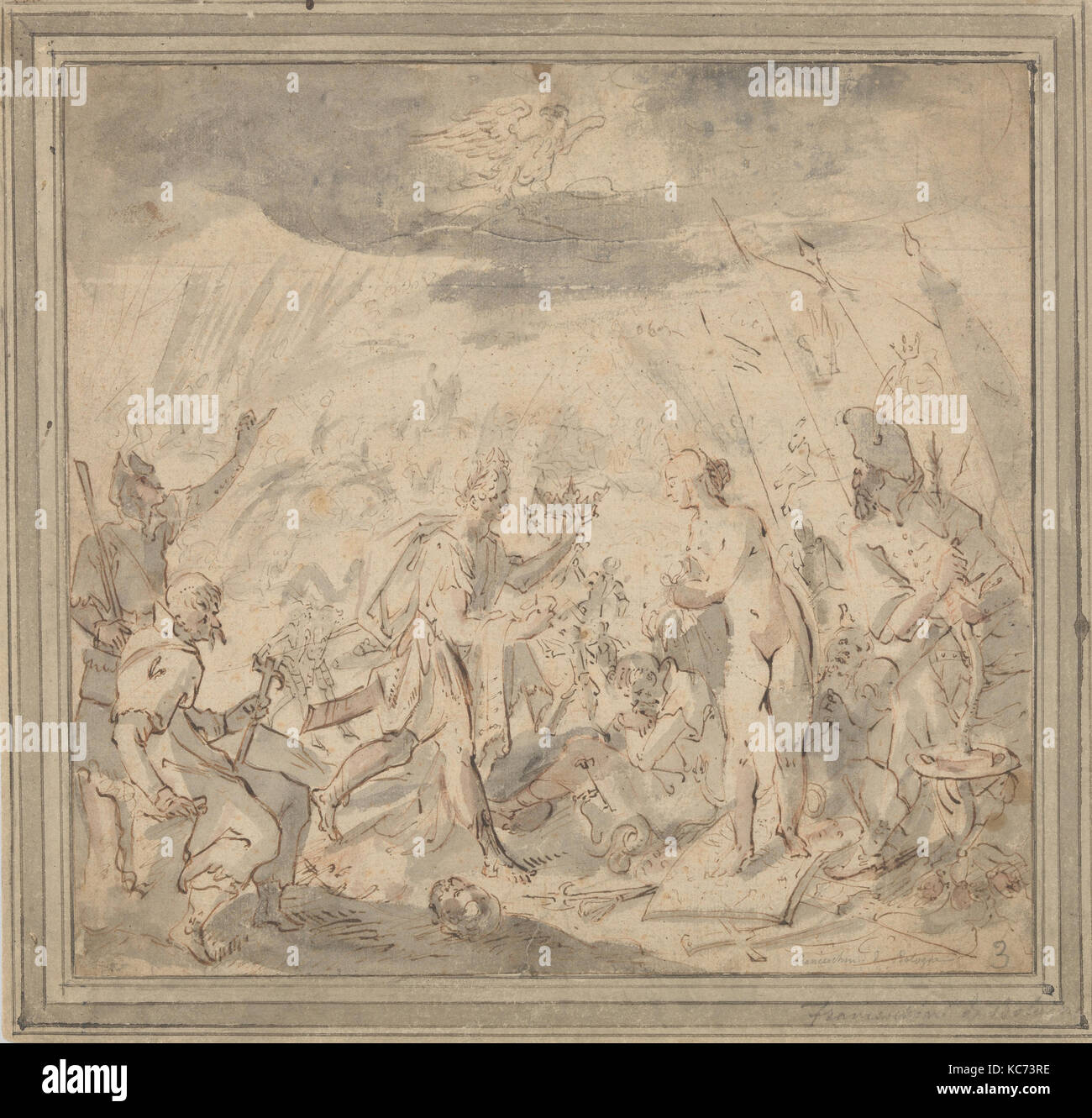 Allegory of the Battle at Selimbar (October 28, 1599), Hans von Aachen ...