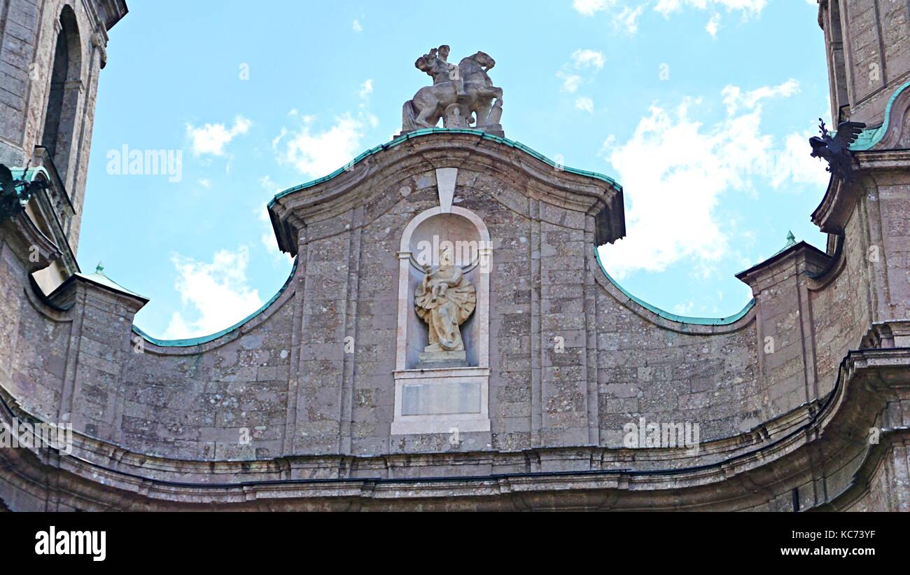 Dom St. Jacob or Saint Jacob cathedral in Innsbruck, Austria Stock ...