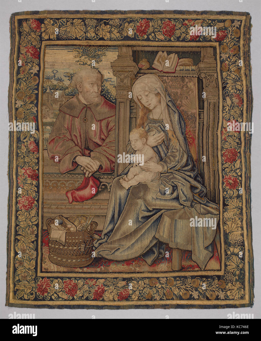 The holy family with the basket hi-res stock photography and images - Alamy