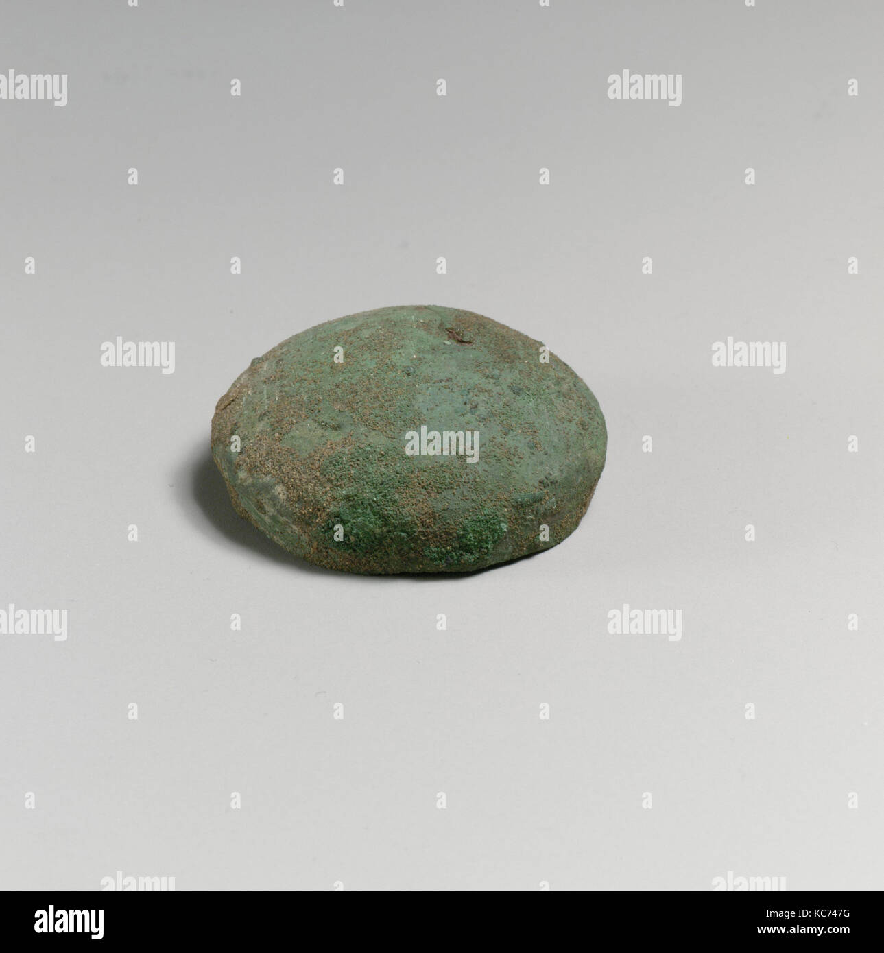 Lid or boss, Bronze, Diam.: 1 11/16 in. (4.3 cm), Bronzes Stock Photo ...