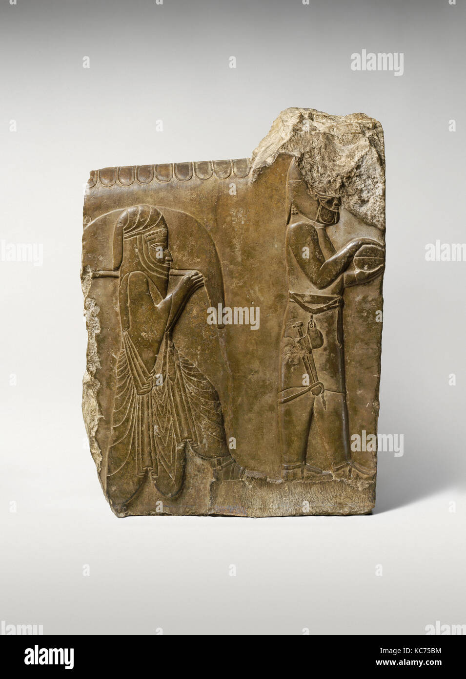 Two servants bearing food hi-res stock photography and images - Alamy