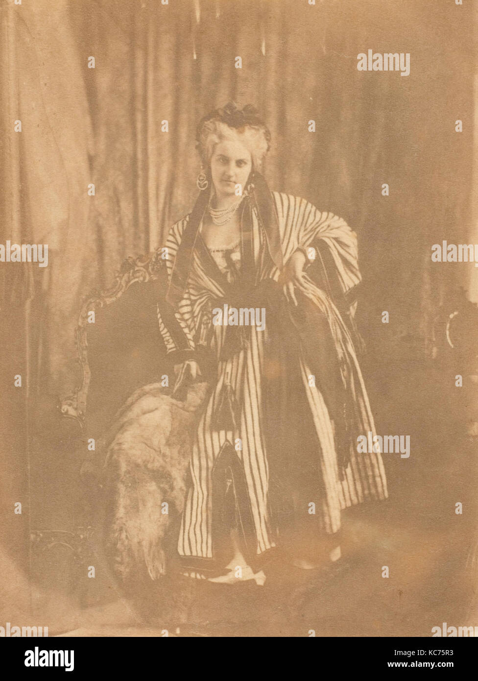 Marie Stuart, 1860s, Albumen silver print from glass negative ...