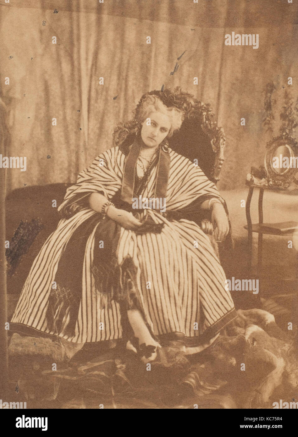 Marie Stuart, 1860s, Albumen silver print from glass negative ...