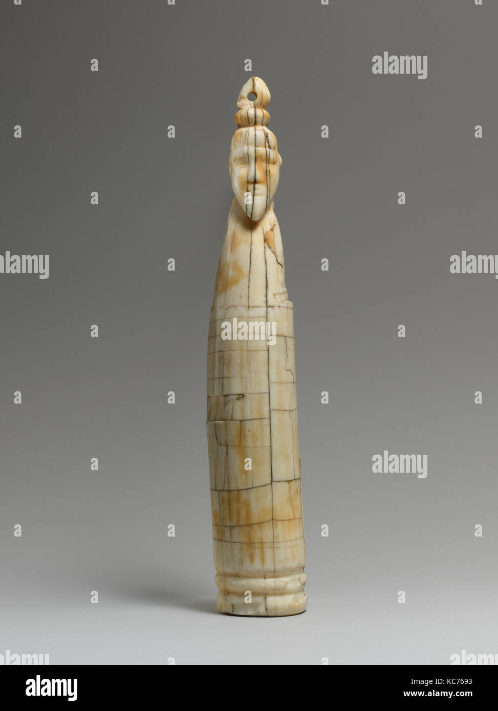 Tusk figure of a man, Predynastic, Late Naqada l–Naqada II, ca. 3900 ...