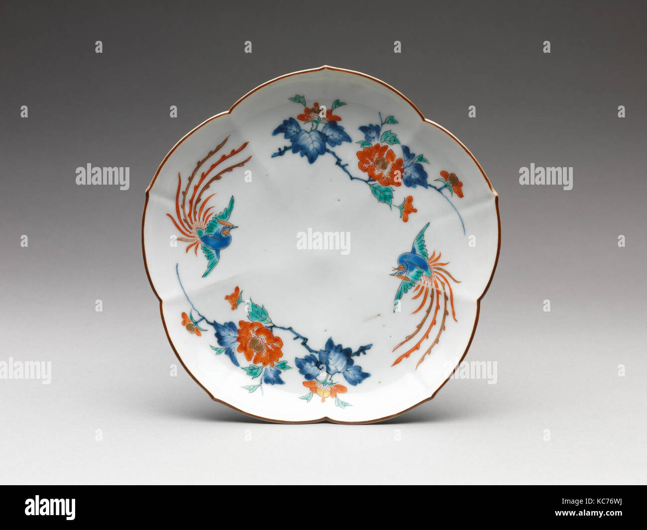 Dish with Phoenixes, Edo period (1615–1868), ca. 1760–80, Japan ...