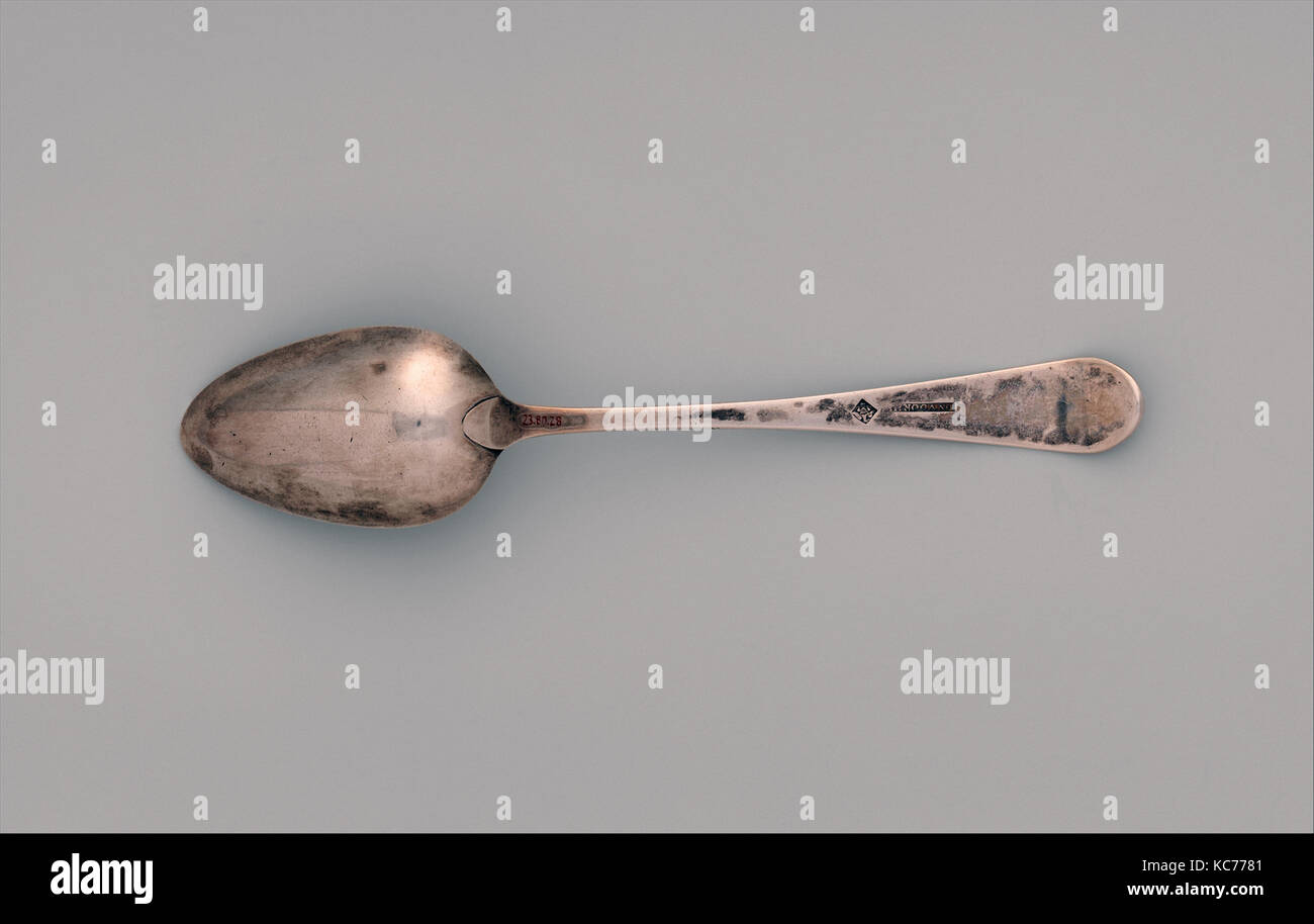 Table Spoon, 1775–1800, Made in New York, New York, United States ...