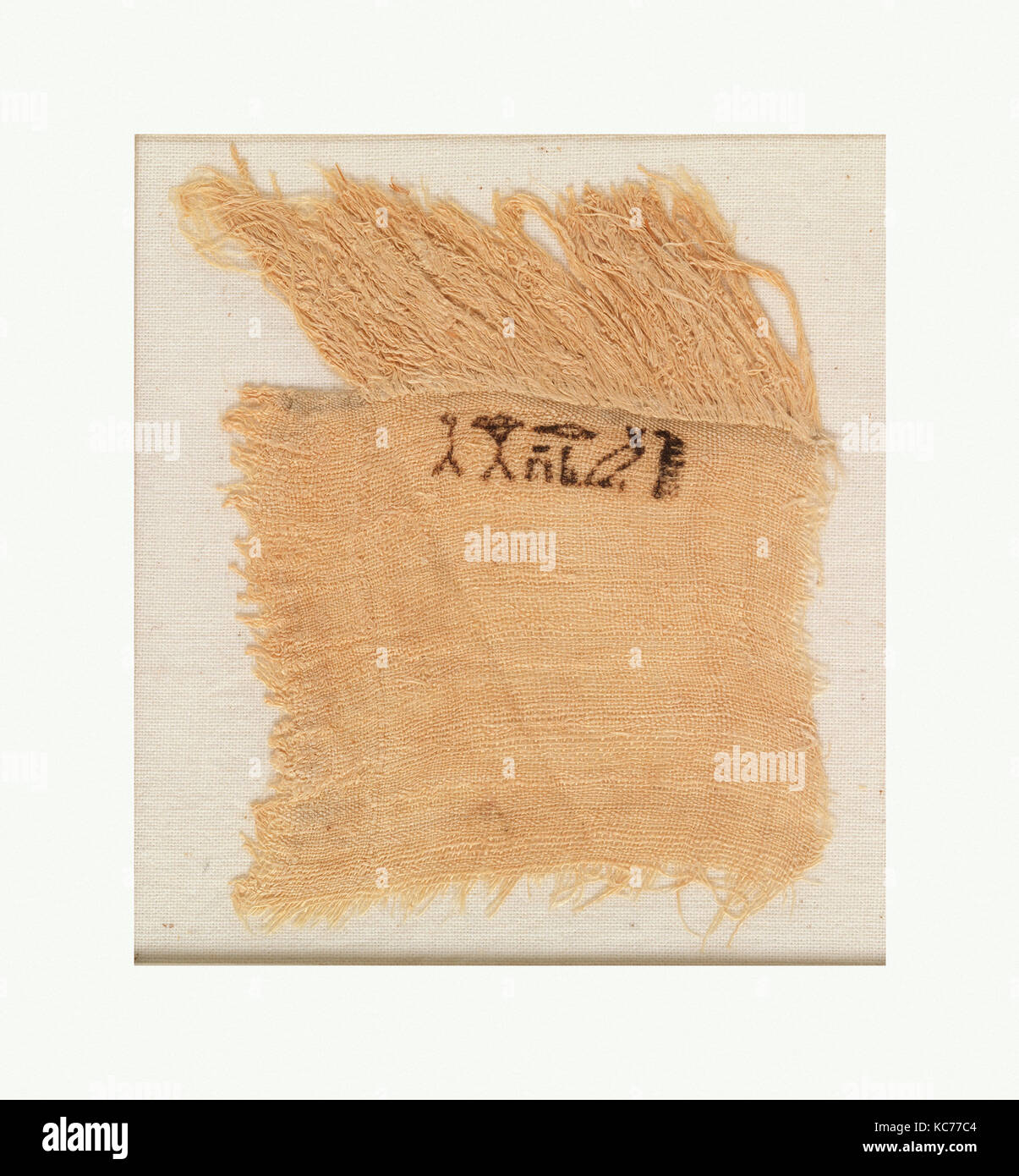 Linen Mark found in Wrappings, Middle Kingdom, Dynasty 12, ca. 1981 ...