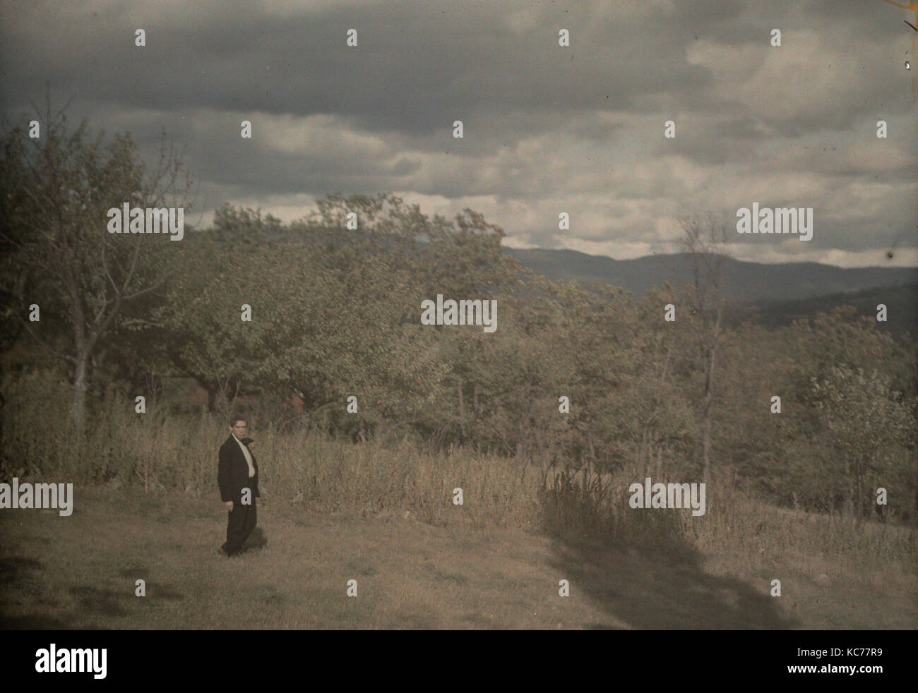 Walkowitz at Lake George, 1916, Autochrome, 12.7 x 17.8 cm (5 x 7 in ...