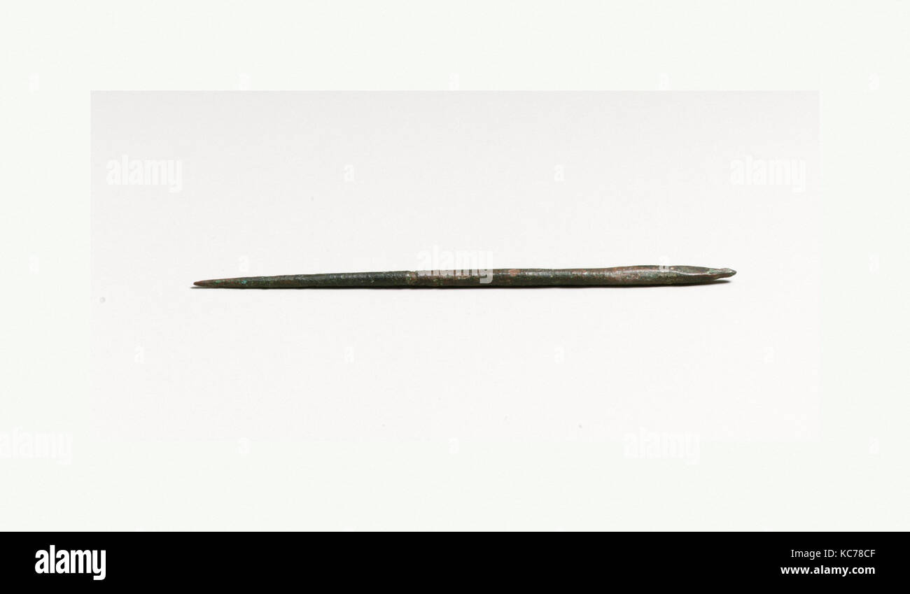 Awl, Cypriot, Bronze, Other: 4 7/8in. (12.4cm), Bronzes Stock Photo - Alamy