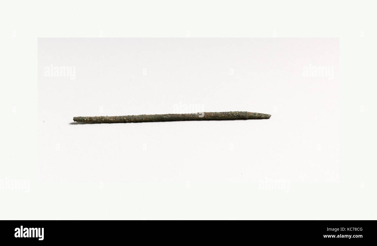 Awl, Cypriot, Bronze, Other: 4 1/4in. (10.8cm), Bronzes Stock Photo - Alamy