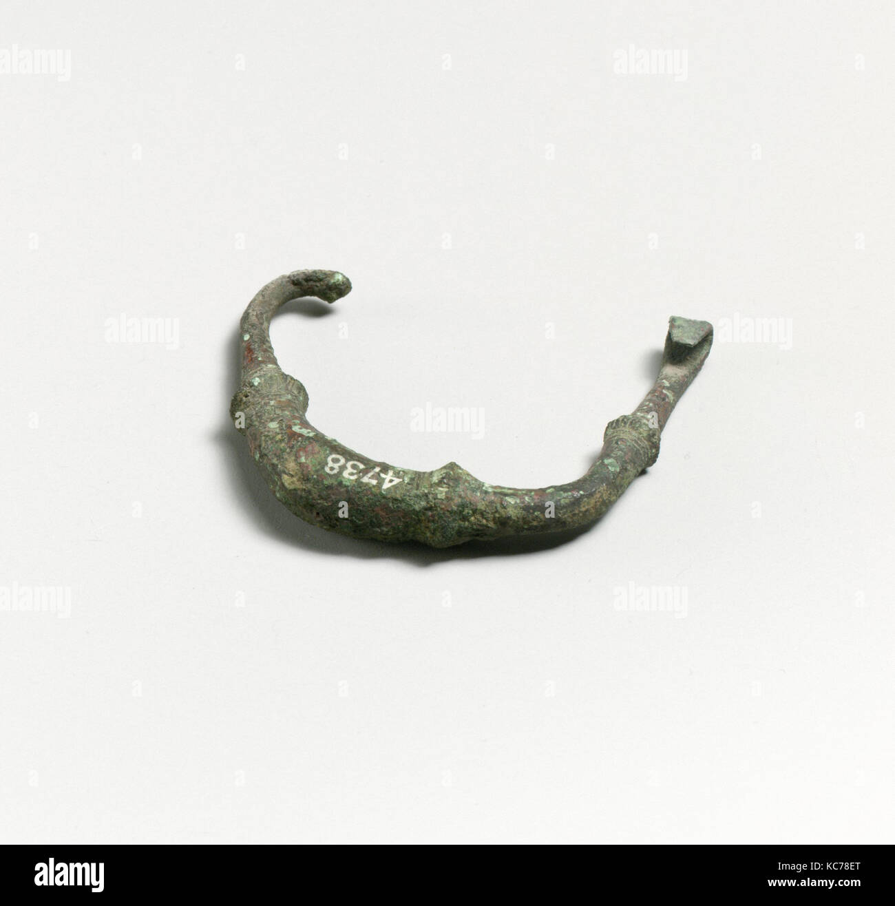 Fibula, fragment, Greek, Cypriot, Bronze, Other: 2 1/8in. (5.4cm ...