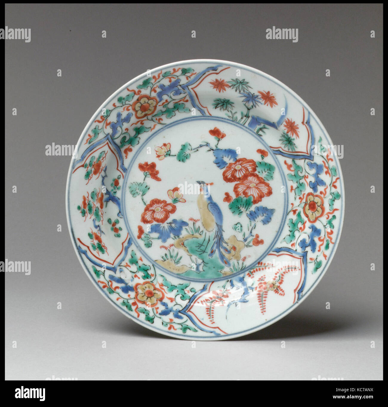 Plate, late 17th century, Japanese, for European market, Hard-paste ...