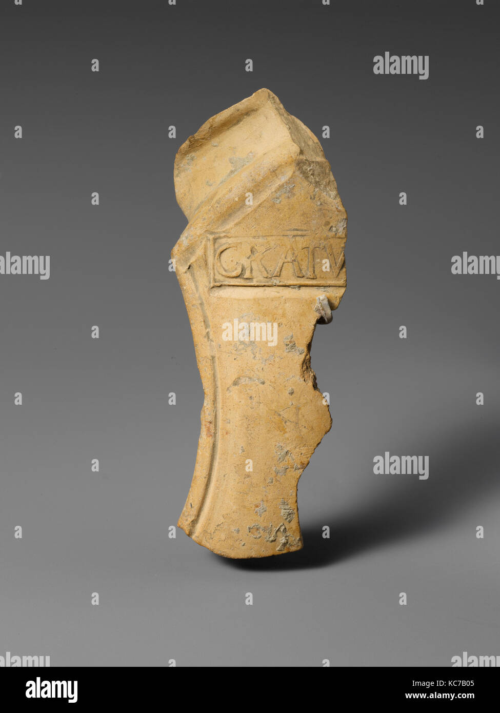 Terracotta mortarium fragment, Early Imperial, A.D. 50–85, Roman ...