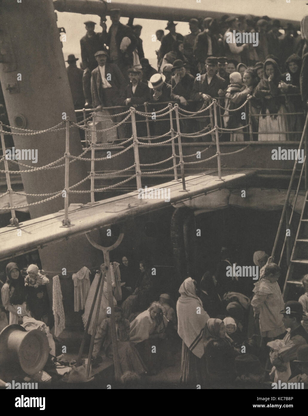The Steerage, Alfred Stieglitz, 1907, printed in or before 1913 Stock ...