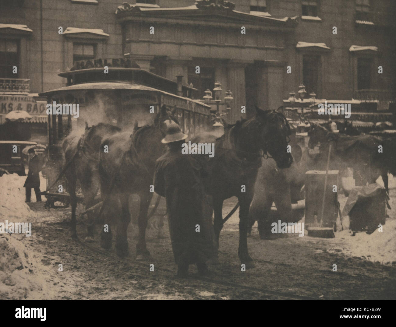 The Terminal, Alfred Stieglitz, 1893, printed 1913 or before Stock ...