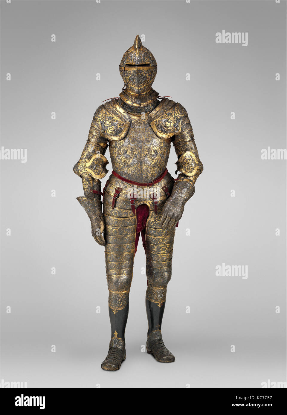 Armor of Henry II, King of France (reigned 1547–59), ca. 1555 Stock ...