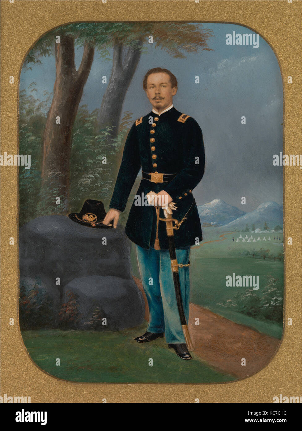 Union Soldiers Painting