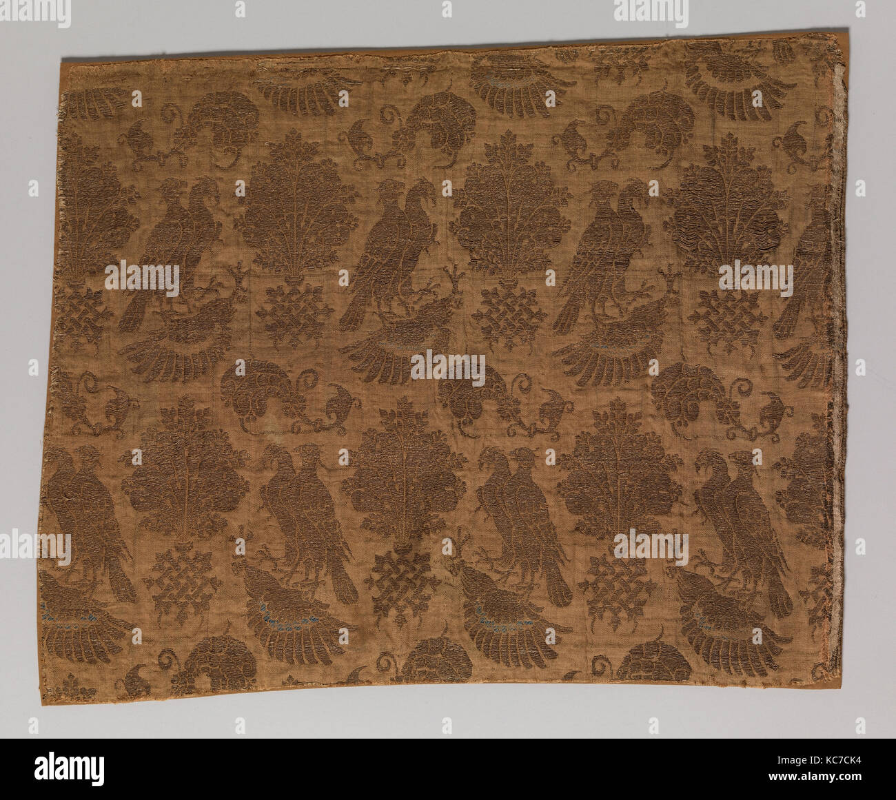 Textile with Falcons, 14th century, Made in Lucca or Venice, Italy ...
