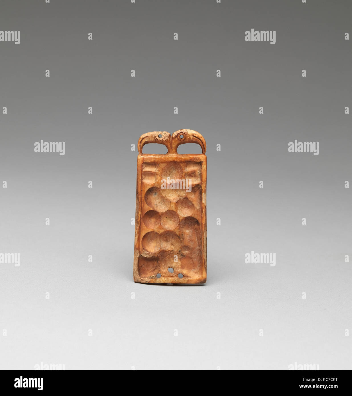 Ornament, 4th century (?), United States, Alaska, Old Bering Sea, Ivory ...